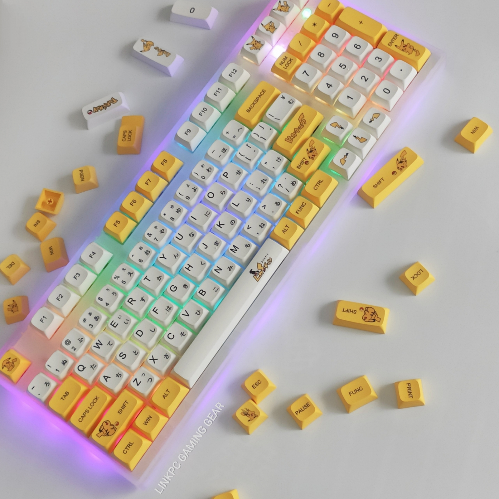 Bộ Kit bàn phím cơ sk98 3 mode(wireless| bluetooth| dây) - led RGB