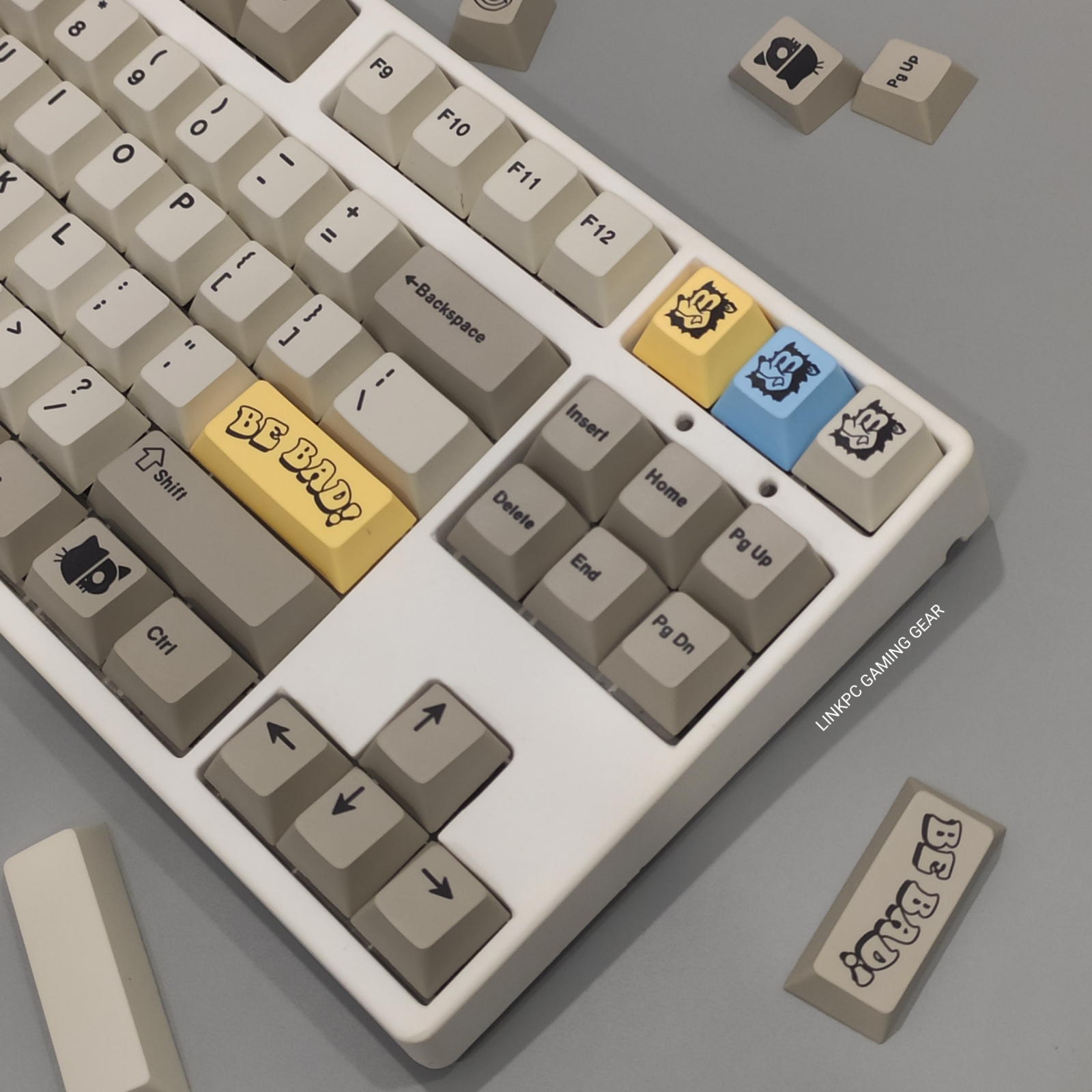 Bộ Keycap Retro - Keycap Retro Animal 155 nút dùng cho bàn phím cơ ...