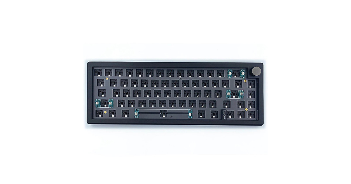 Kit bàn phím cơ GMK67 | LED RGB | Hotswap | Núm Xoay - 3 chế độ USB + 2 ...