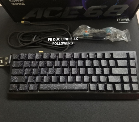 Phím HE Rapid Trigger Mchose Ace68 Esport Controur Line Black Switch ...