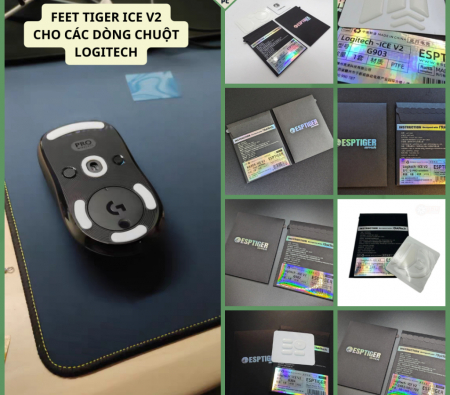 Tấm feet chuột Tiger Ice v2 Cho Gpro X GPro Wireless G403 G603 G703