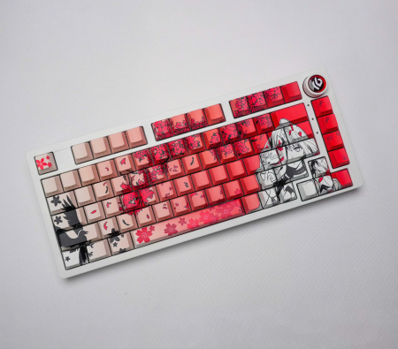 Keycap xuyên led hoa anh đào - Makima đỏ